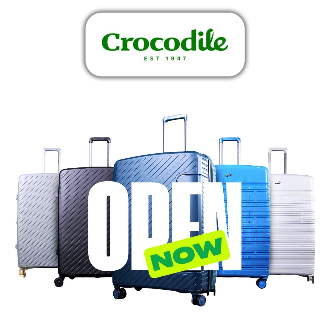 Crocodile – Premium Luggage Brand | 1st Floor City Centre